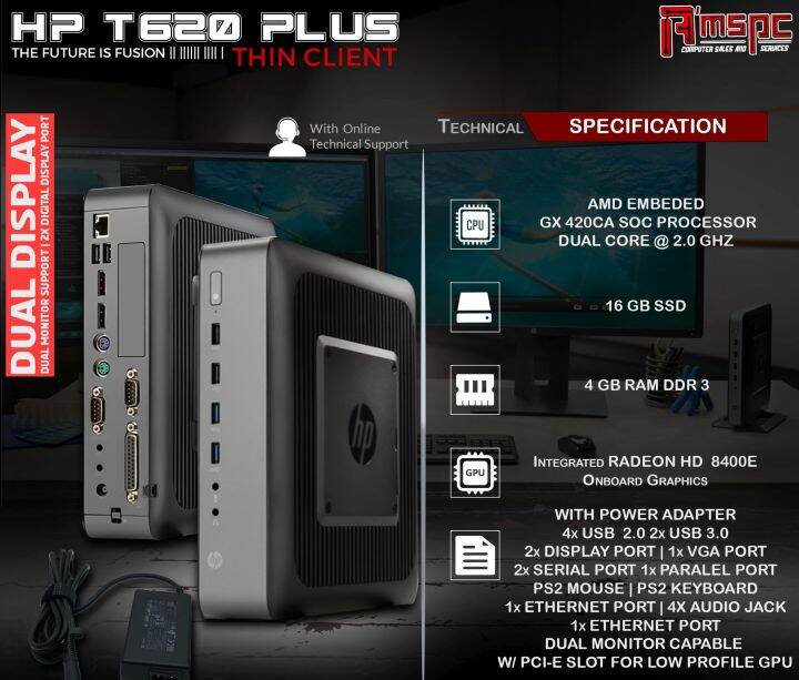 Thin Client Desktop Set and Cpu Only 4gb | 8Gb Ram | M.2 SSD | with ...