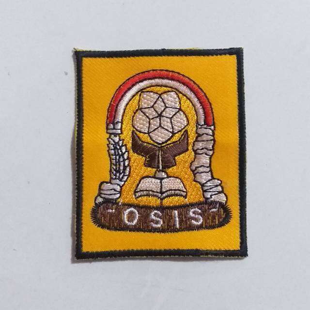 Emblem Badge Bordir Osis SMP Attribut Sekolah | Lazada Indonesia