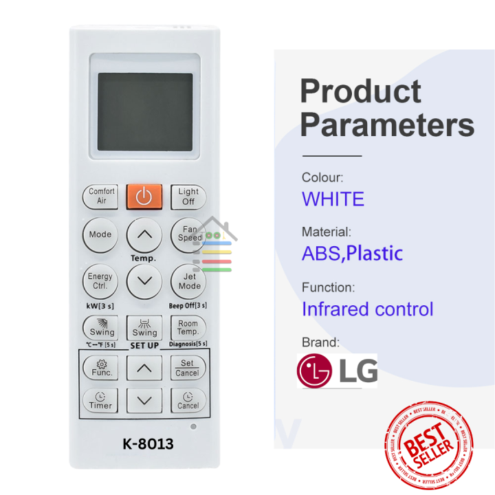 REMOTE AC LG HERCULES DUAL COOL INVERTER + BREAKET DINDING UNIVERSAL ...