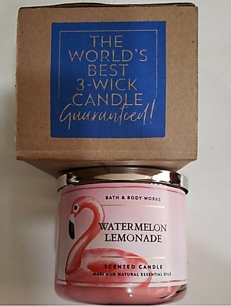Bath And Body Works Watermelon Lemonade 3 Wick Candle Lazada