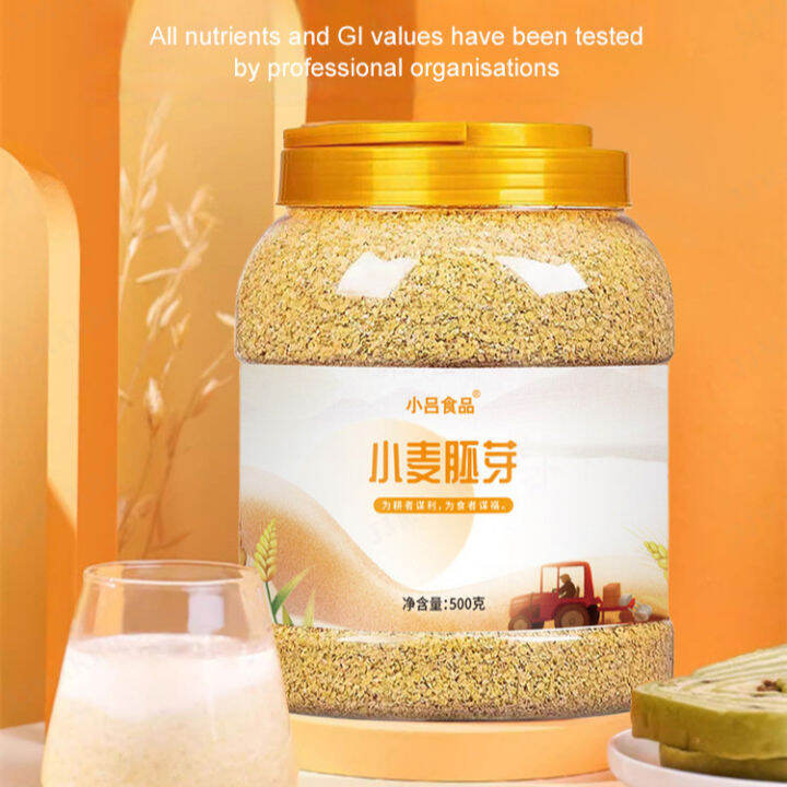 Jjmakro 500g High Selenium High Protein Wheat Germ Natural Islet Flavor