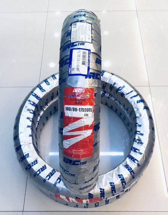 ยางนอก(IRC) IZ-S S99 M/C 52S TL 100/80-17 (ยางใหญ่) รหัสสินค้า ...