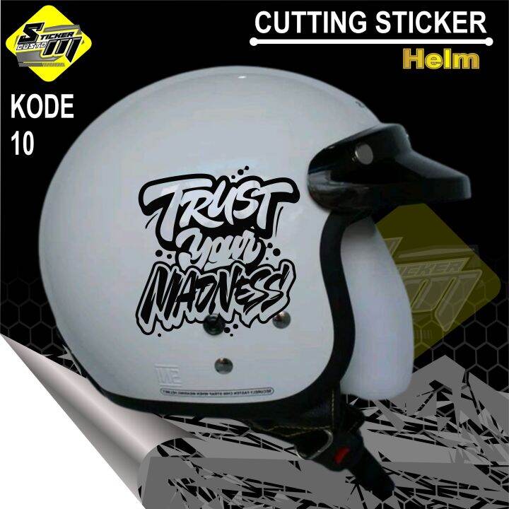 ( NEW )Stiker Helm Bogo - Cutting Sticker Variasi Helem Bogo Setiker ...