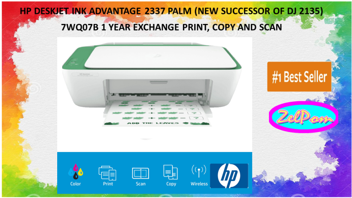 HP 2337 DESKJET INK ADVANTAGE ALL IN ONE PRINTER | Lazada PH