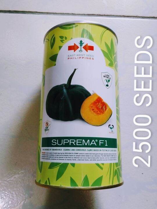 SUPREMA F1 HYBRID CALABASA SEEDS(250GRAMS)EAST WEST SEEDS | Lazada PH