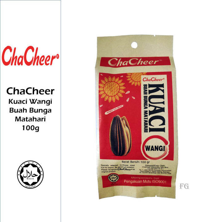 ChaCheer Kuaci Buah Bunga Matahari 100g | Lazada