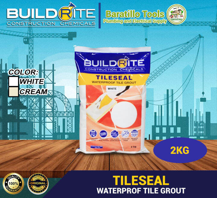 BUILDRITE TILE SEAL Tile Grout 2KG | Lazada PH