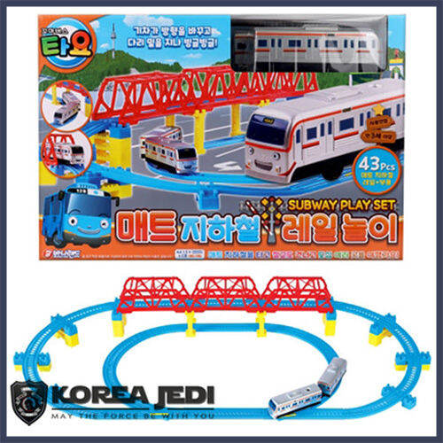 Little Bus Tayo - Tayo Friends Met the Subway Rail Play Set (Included ...