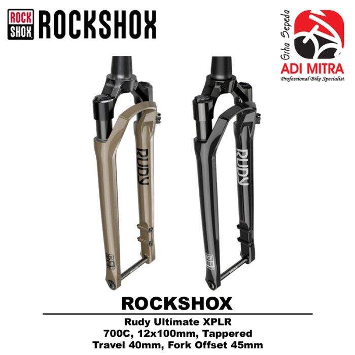 RockShox Rudy Ultimate 700C Fork Suspensi Sepeda Gravel | Lazada Indonesia