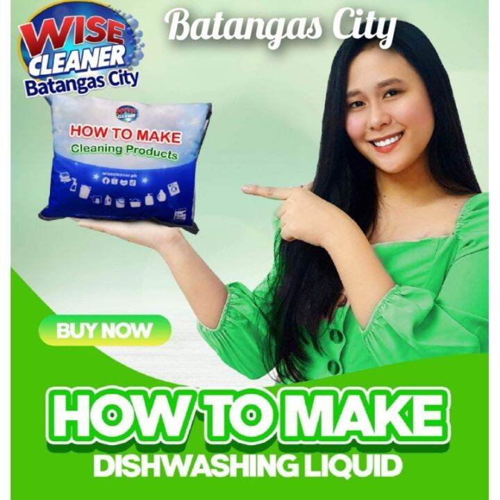 WISE CLEANER DIY Dishwashing Liquid Kit Regular (15-16 L) | Lazada PH