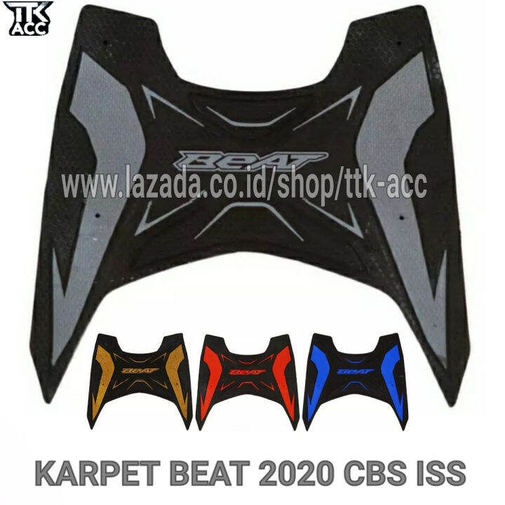 Karpet Motor Beat 2020 2021 2022 CBS ISS,DELUXE,STREET BAGUS Warna ABU-ABU | Lazada Indonesia