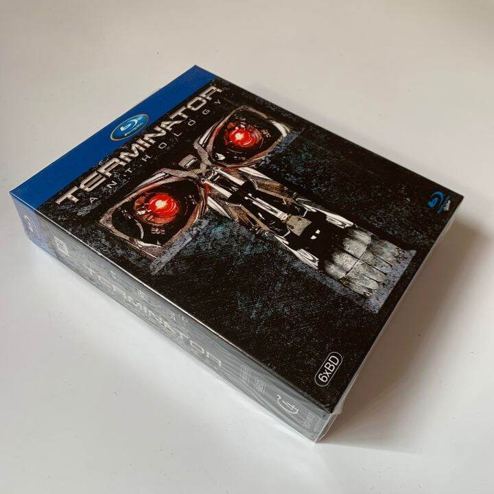 Sci fi action movie terminator 1-6 collection BD Blu ray Disc HD ...