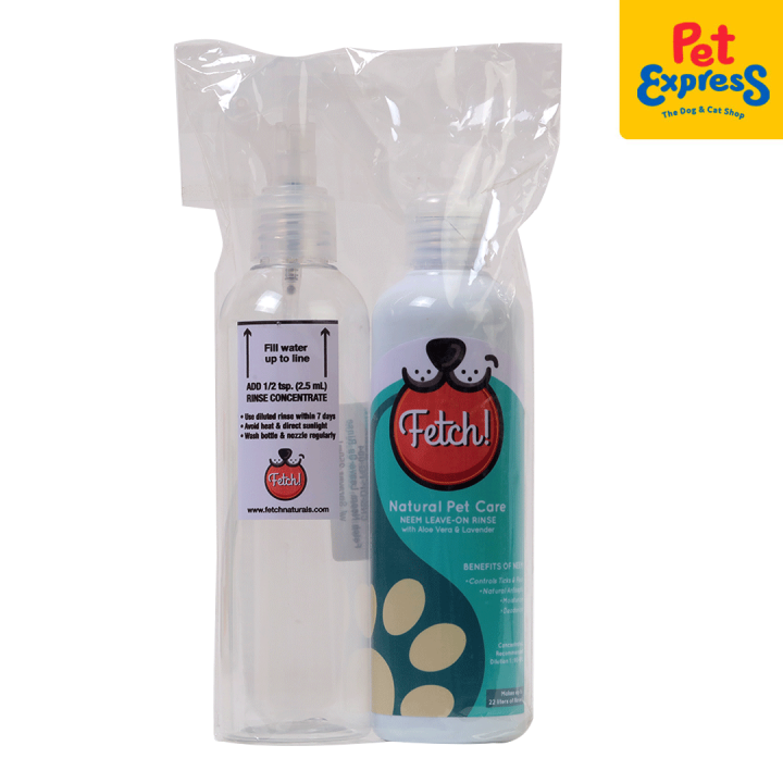 Fetch Neem Leave-On Rinse Pet Spray | Lazada PH