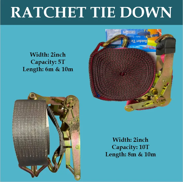 Mago Lifting Machinery III 5T 10T Cargo Lifting Ratchet Tie Down Strap ...