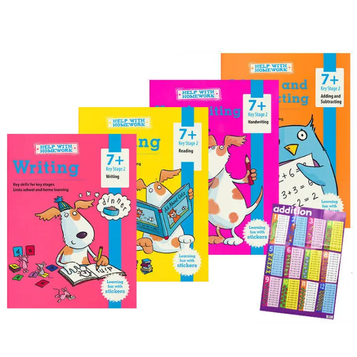 Essential Skills Key Stage 2 primary school Stage 7 years old + English ...