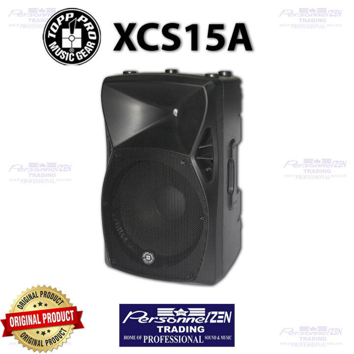 Topp Pro XCS15A 15" 1600W Powered Speaker | Lazada PH