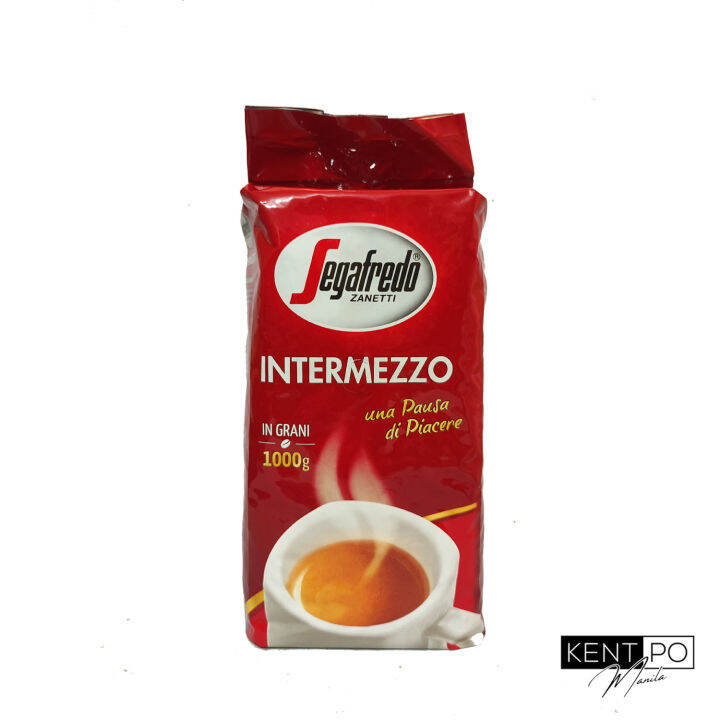 SEGAFREDO COFFEE BEANS IMPORTED SEGAFREDO ZANETTI INTERMEZZO 1000G ...