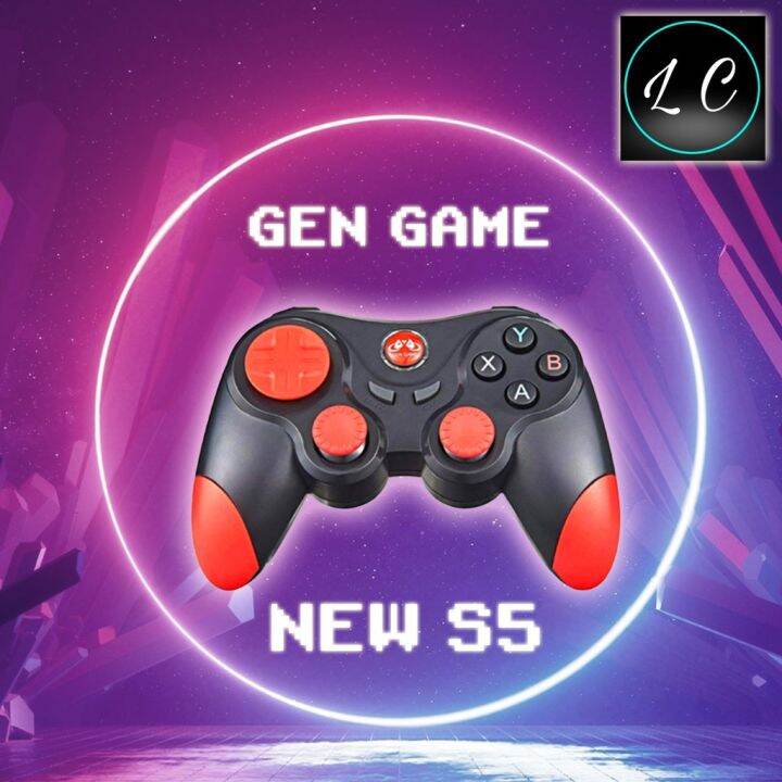 ♝gen Game New S5 Bluetooth Gamepad Controller Joystick For Ios Android Smartphone And Pc With 3173