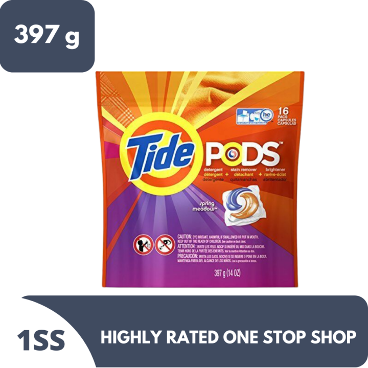 Tide Spring Meadow Pods 397g | Lazada PH