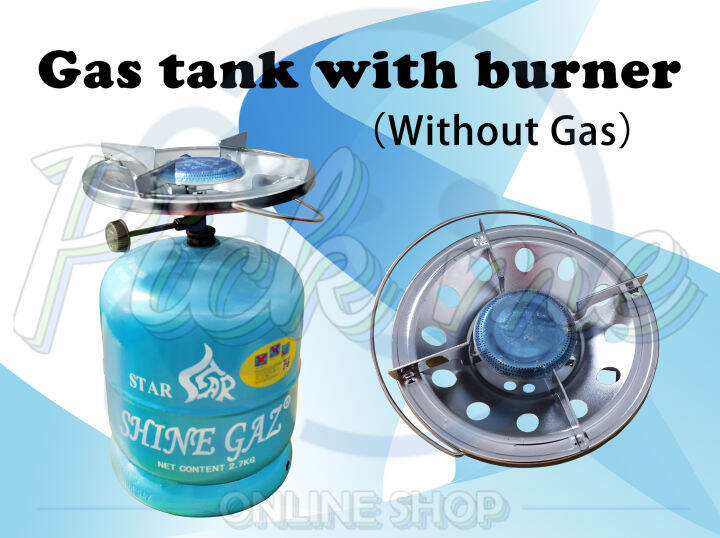 SHINE Gas Tank （WITHOUT GAS）SEPTWOLVES burner complete set single ...