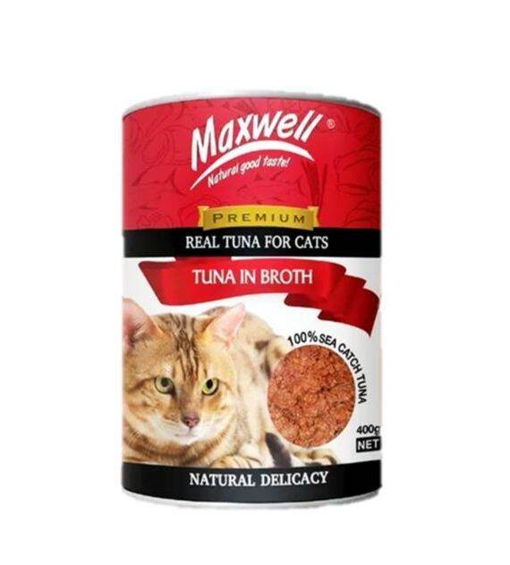 Maxwell Adult Cat Wet Food Can Tuna in Broth 400g collection - PetMate ...