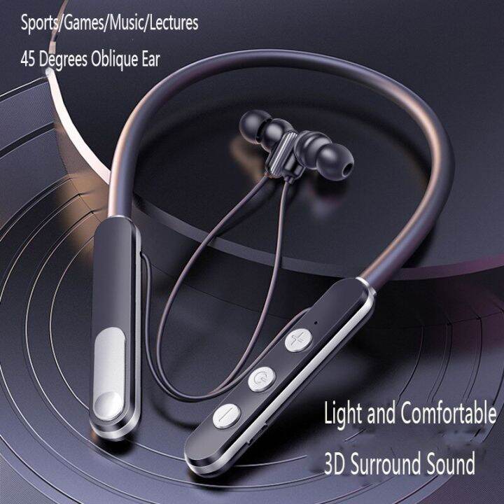 Fone Bluetooth Earphones Wireless Headphones Magnetic Sport Neckband ...