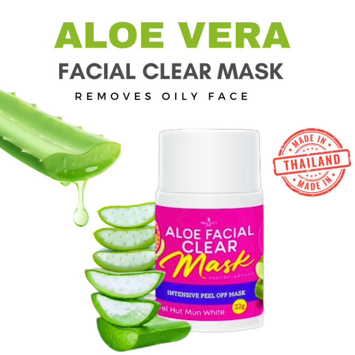 Aloe facial clear mask for whiteheads and blackheads | Lazada PH