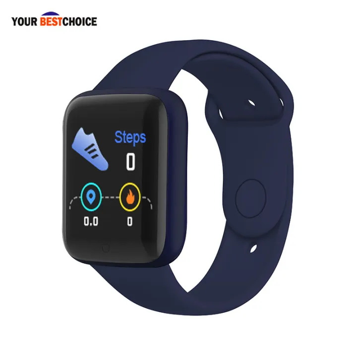 YBC 1.44" Smart Watch Men Body Temperature Full Touchscreen Smartwatch ...