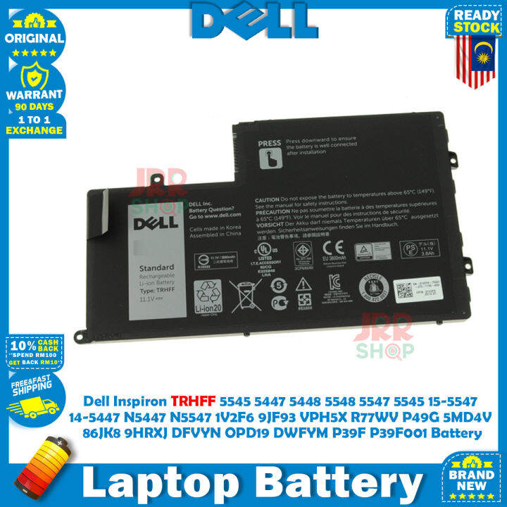 Original Dell Inspiron TRHFF 5545 5447 5448 5548 5547 5545 15-5547 14 ...