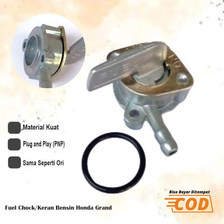 Fuel Cock Honda Grand Astrea Prima Legenda Supra Keran Bensin Kran Tangki Assy Motor | Lazada ...