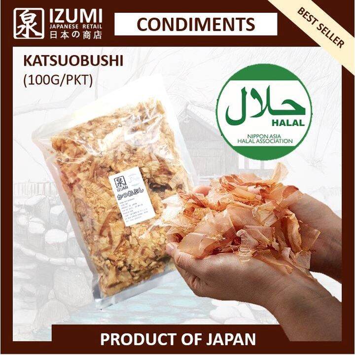 Katsuobushi Bonito Flakes (100g/pkt) - HALAL | Lazada Singapore