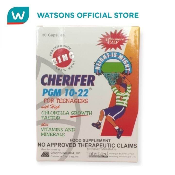 CHERIFER PGM 10-22 with Zinc Capsule (Sold per capsule) | Lazada PH