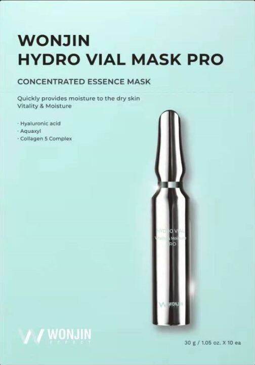 Wonjin Effect Hydro Vial Pro Mask Sheet (30ml*10ea) | Lazada Singapore