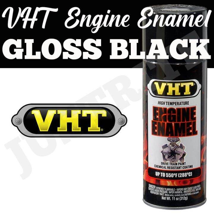 VHT Engine Enamel GLOSS BLACK Spray Paint Spraypaintღ | Lazada PH