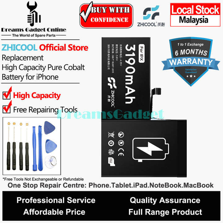 ZHICOOL High Capacity Pure Cobalt Super Long LIfe High Performance ...