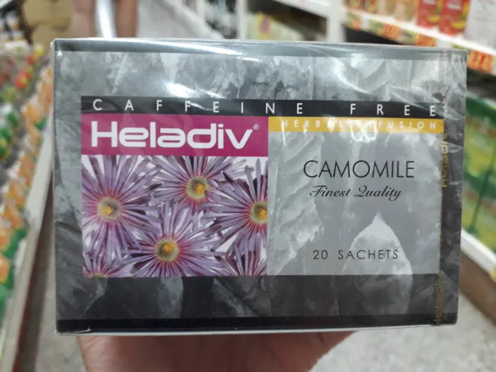 Heladiv Camomile Tea เฮลาดีฟ ชาคาโมมายด์ 1.5g. x 20Sachets 30g | Lazada ...