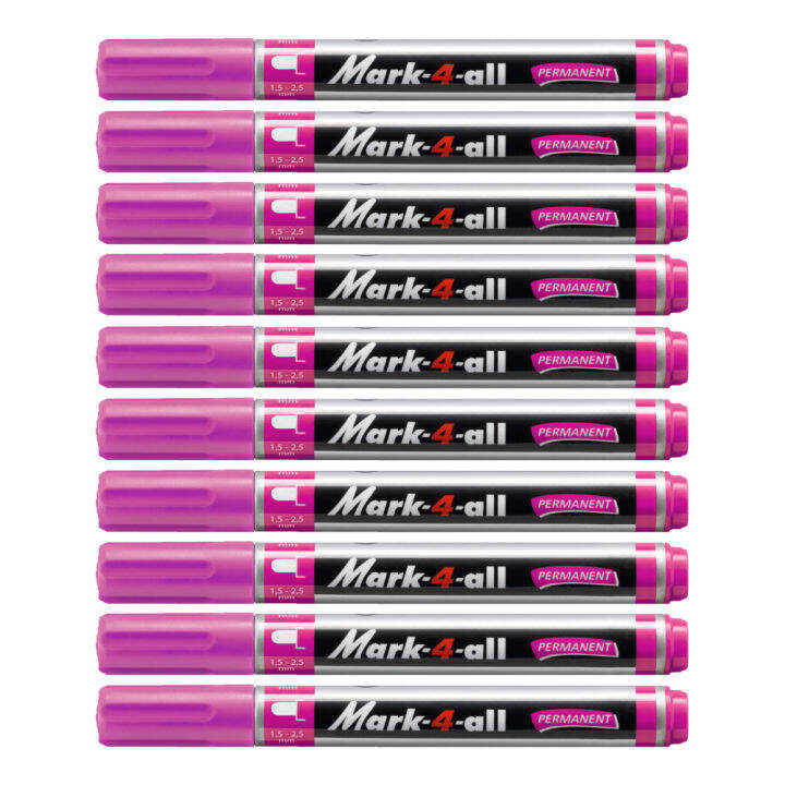 STABILO Mark 4 all 651 ปากกา ปากกาเคมีอเนกประสงค์ หัวกลม (กลิ่นไม่ฉุน ...