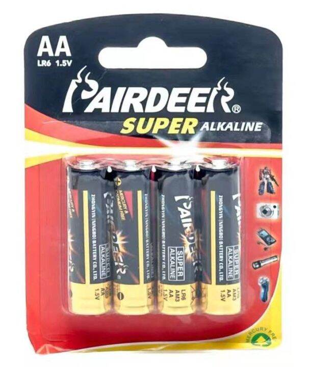 A2U - Pairdeer Super Alkaline Battery AA | Lazada