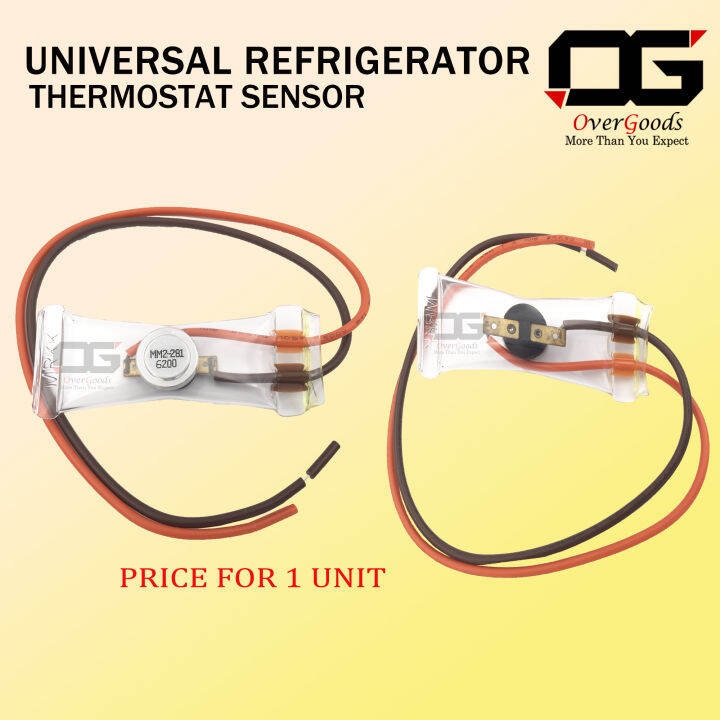 UNIVERSAL Sensor Peti Sejuk / Defrost Sensor / Refrigerator Thermostat Sensor / Refrigerator ...