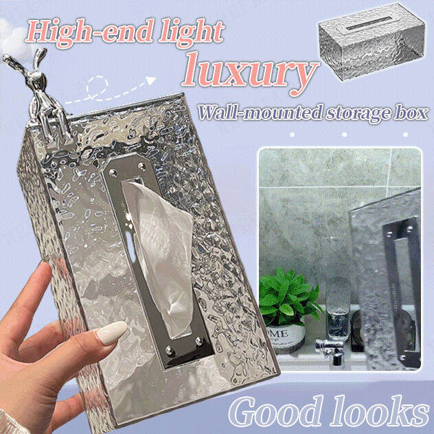vivigo Luxury Facial Tissue Storage Box Wallmounted Toilet Paper ...