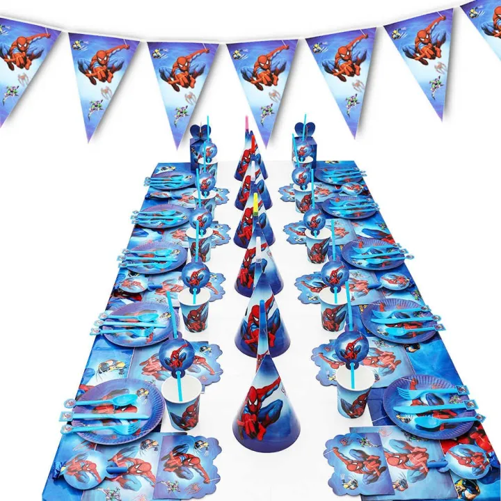AmazingSpiderman Banderitas AmazingSpiderman party supplies ...