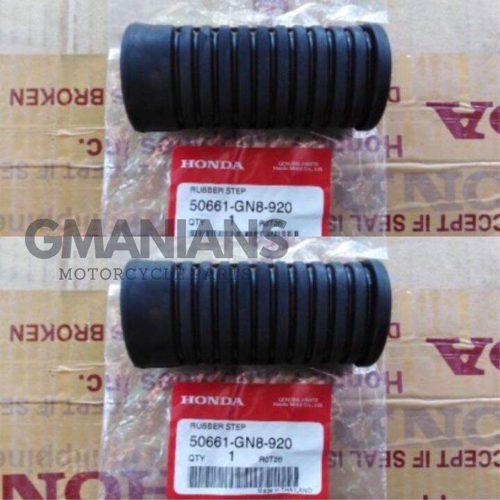 GENUINE Foot rubber for HONDA WAVE 125/ XRM 110/ 125/ RS 125 50661-gn8-920 | Lazada PH