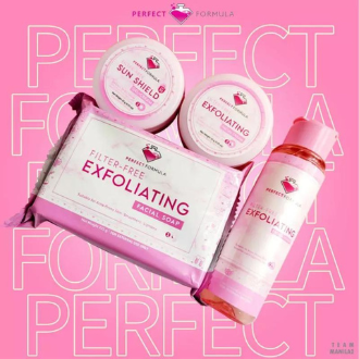 PERFECT FORMULA REJUVENATING SET FILTER FREE EXFOLIATING SET 100% ...
