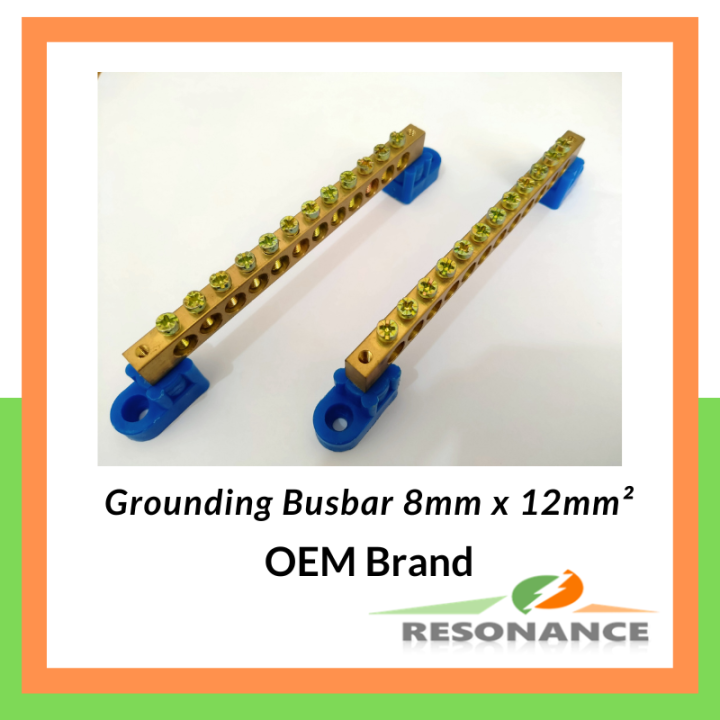 Grounding Busbar 8mm x 12mm | Lazada PH