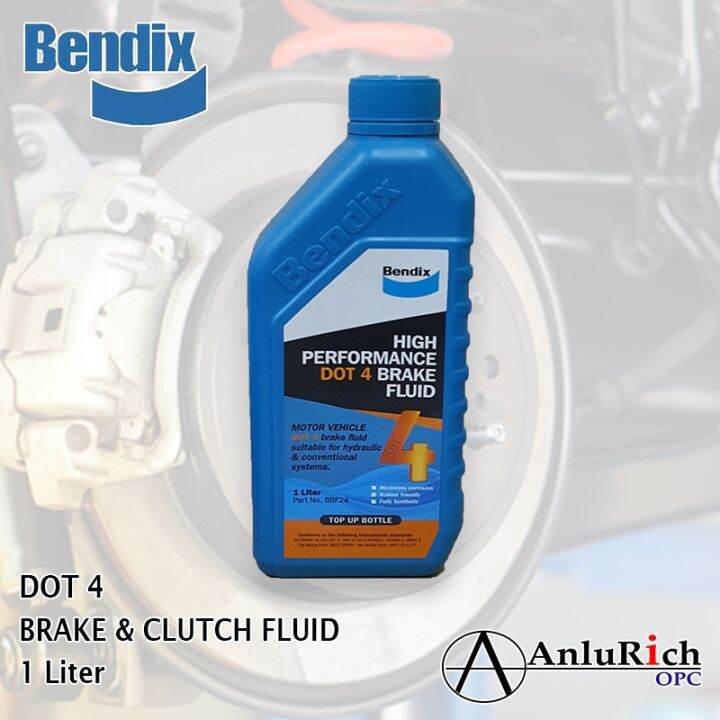 Bendix High Performance DOT 4 Brake and Clutch Fluid 1 Liter | Lazada PH