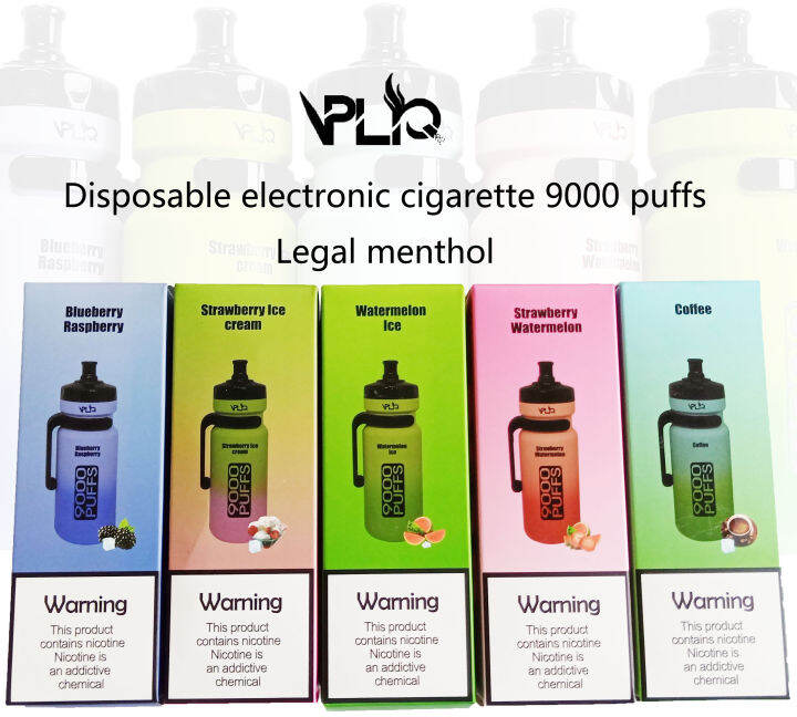 VPLIQ 9000 PUFFS rechargeable one-time legal puff USB TYPE-C | Lazada PH