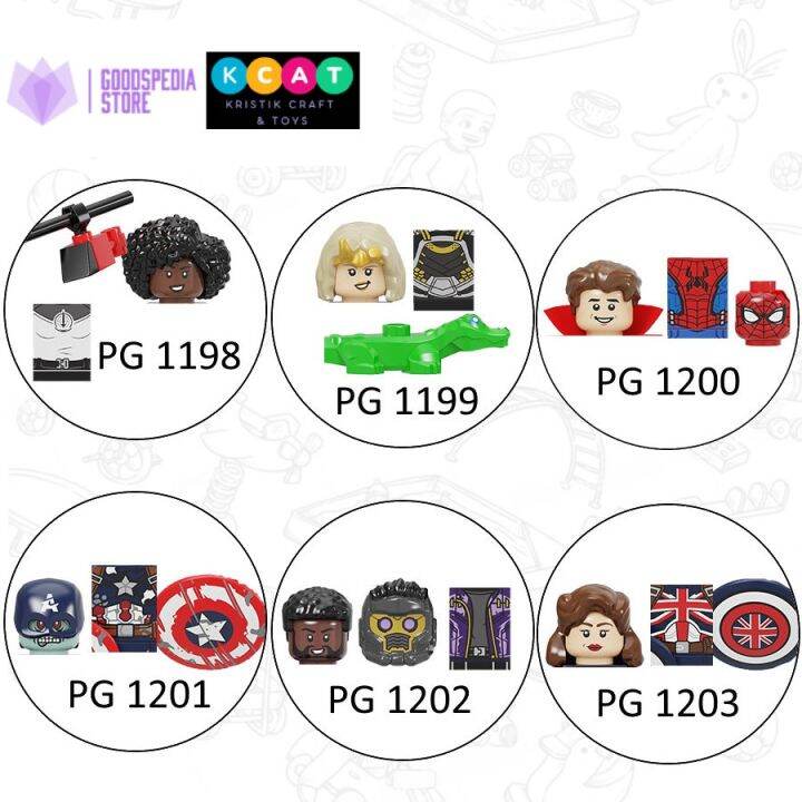 Figure Mini PG8298 Monica Rambeau / Spectrum Sylvie / Lady Loki Zombie ...