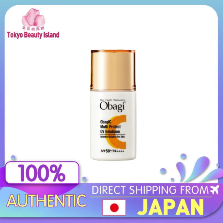 [JAPAN100%Authentic] Obagi C Multi-Protect UV Emulsion 30mL SPF50 + PA ++++ Rohto Pharmaceutical ...