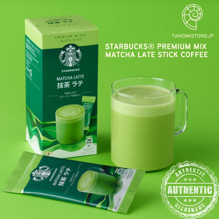 JAPAN Starbucks Premium Mix Matcha Latte Instant Coffee 4 sachets ...