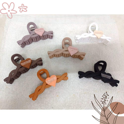 Vanillove - Aesthetic Colors Hair Clamp Exquisite Korean Trend Hair ...